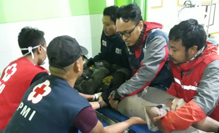Pendaki Gunung Slamet Jatuh Ke Jurang Tagar