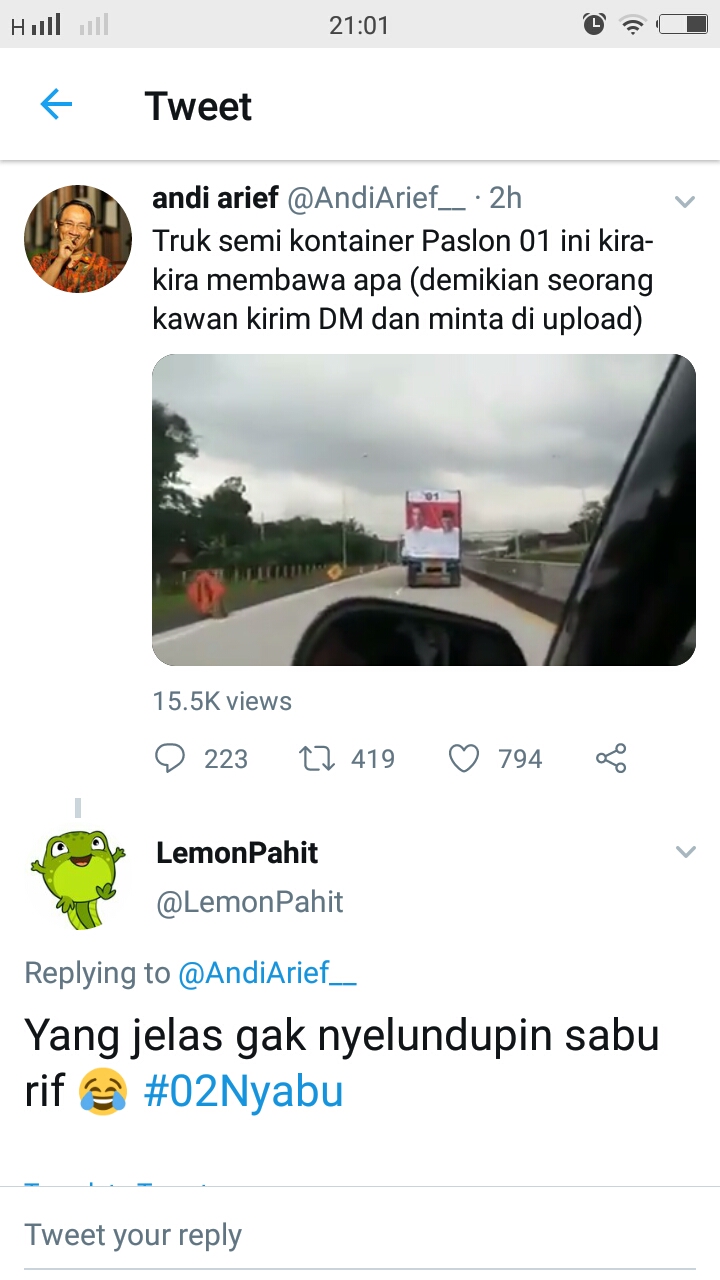 Andi Arief Kembali Beraksi, Giring Publik Berspekulasi Truk Berspanduk ...