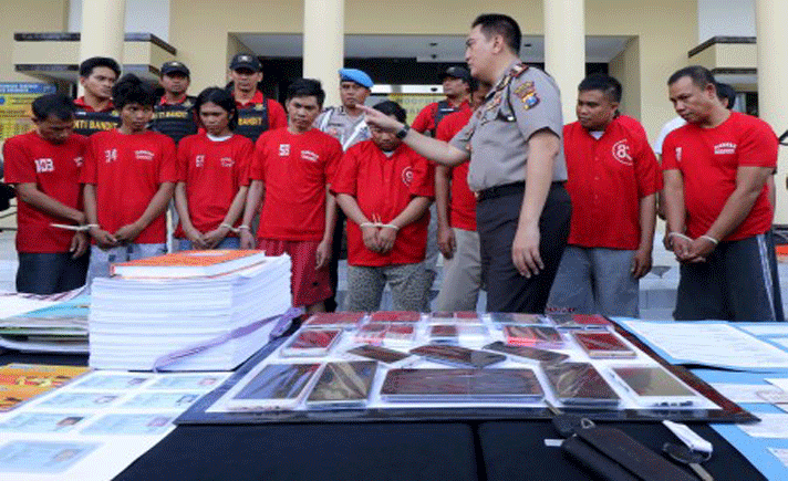 Sindikat Penipuan Beromzet Miliaran Digulung Polrestabes Surabaya | Tagar