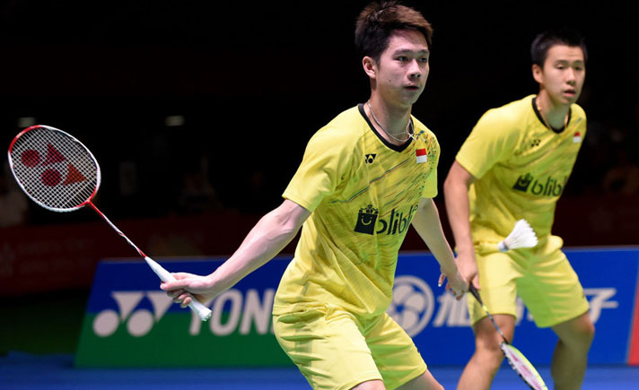 Juara Final BWF Superseries 2017, Markus/Gideon Catat Rekor Baru | Tagar