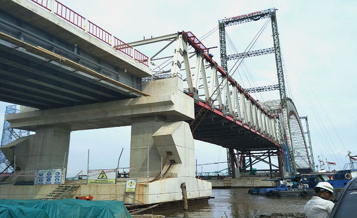 Jembatan Musi VI Selesai Sebelum Asian Games 2018 | Tagar