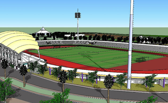 Stadion Utama Tangerang Rampung April 2018 | Tagar