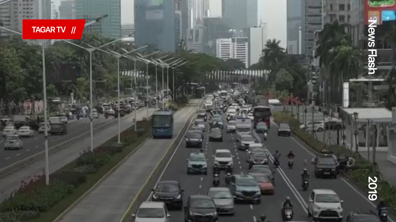 Rekayasa Lalu Lintas Jakarta di Malam Tahun Baru 2020 | Tagar