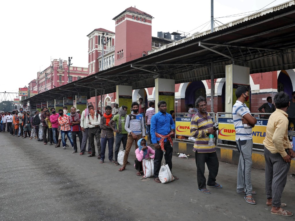 25 Foto Lockdown India dan Berbagai Negara di Dunia | Tagar