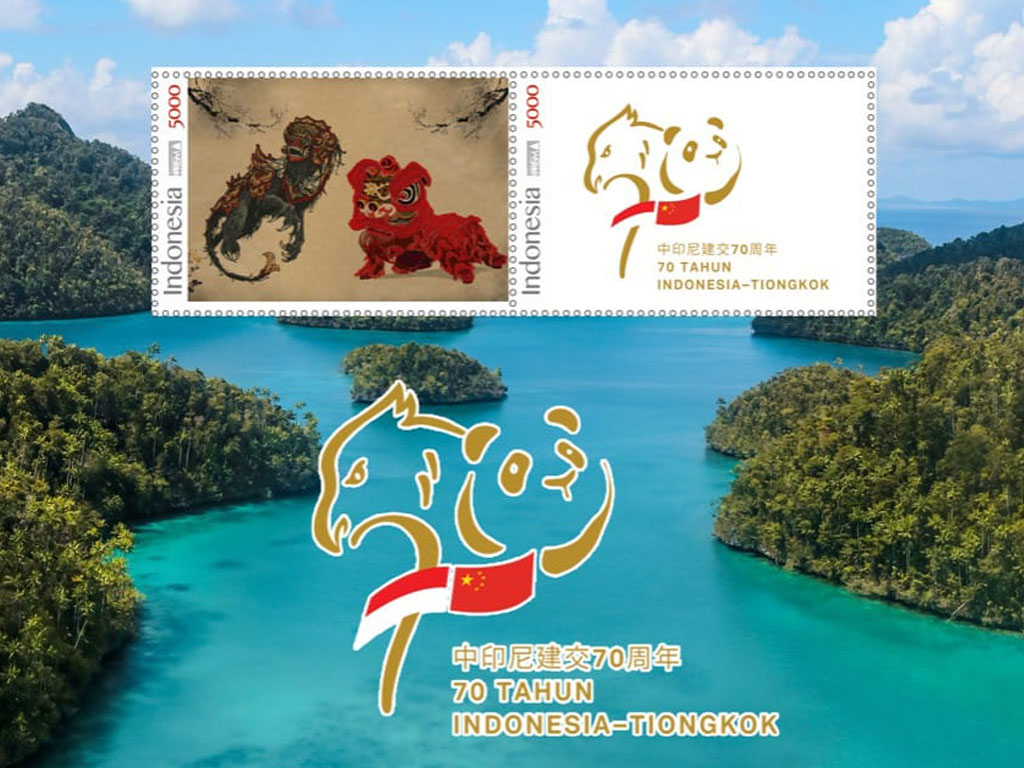 PT Pos Rilis Perangko Edisi 70 Tahun Indonesia - RRT | Tagar