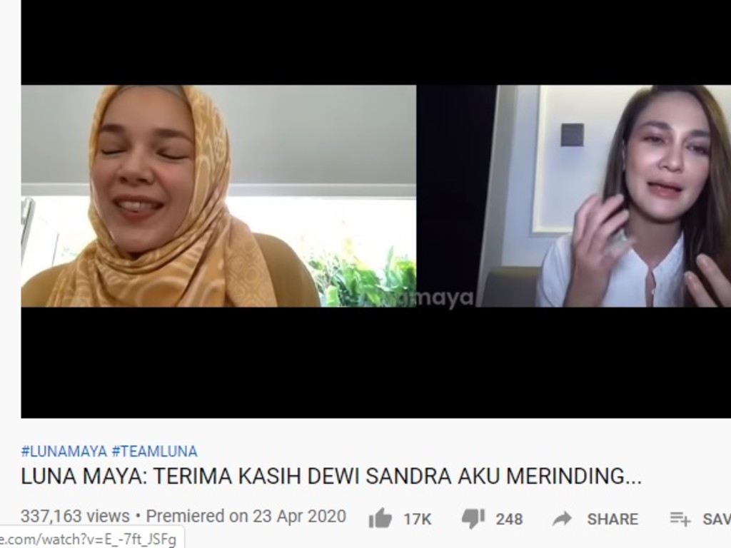 Dewi Sandra Cerita Perjalanan Spiritual ke Luna Maya | Tagar