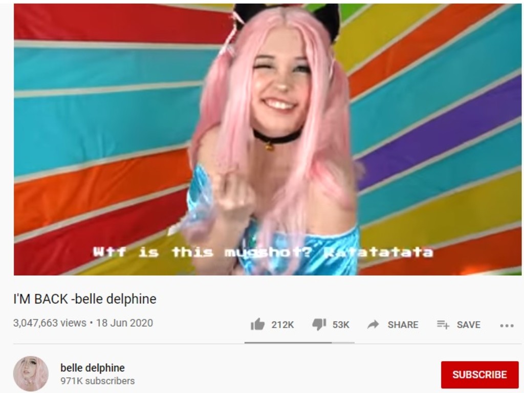 Sempat Pamit YouTuber Belle Delphine Kembali Lagi | Tagar