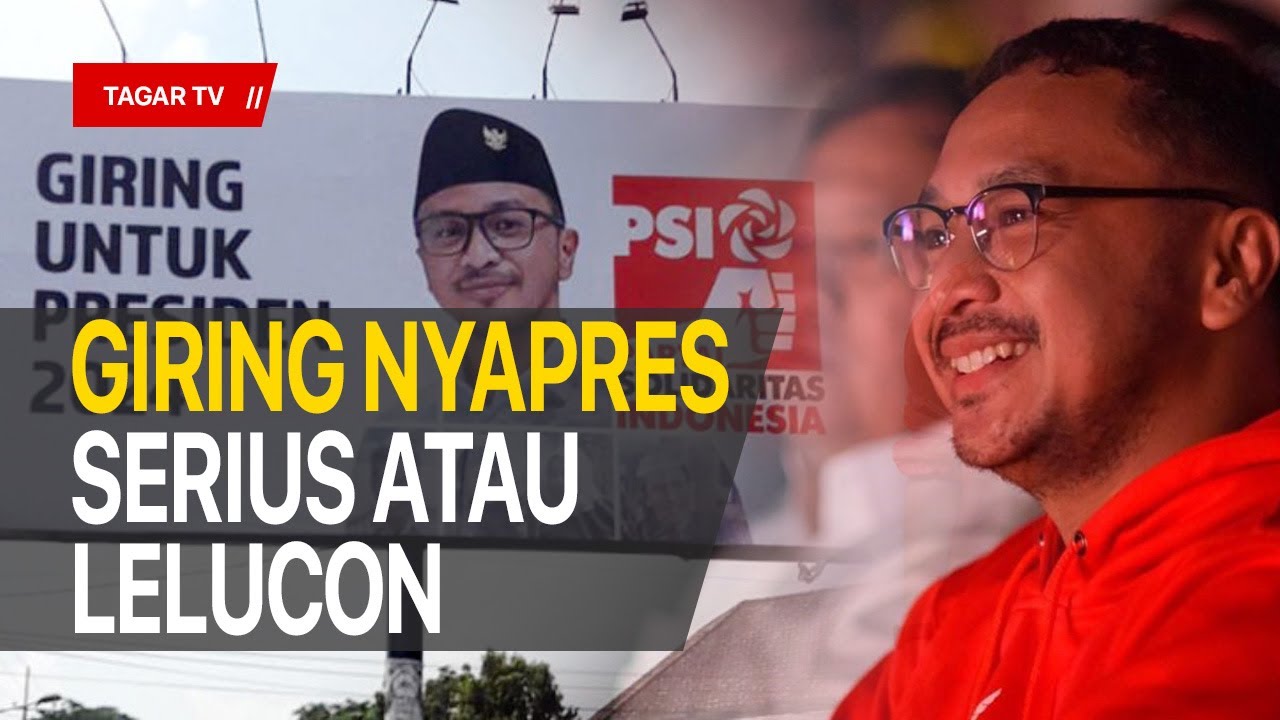 Giring Ex Nidji Calon Presiden dari PSI, Serius? | Tagar Giring Ex Nidji Calon Presiden dari PSI, Serius? | Tagar