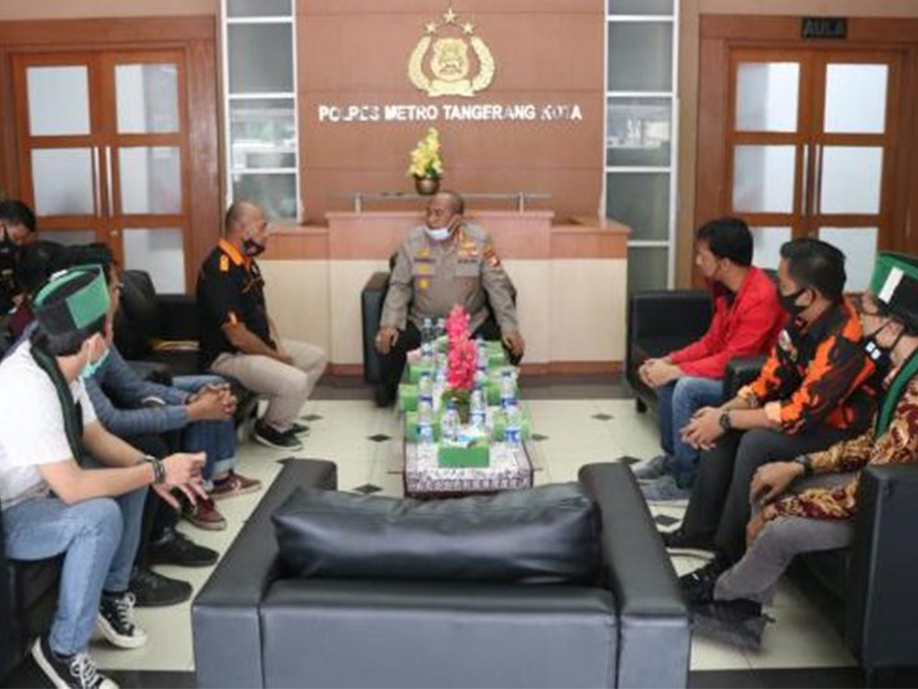 Permohonan Maaf Polres Metro Tangerang untuk Mahasiswa | Tagar