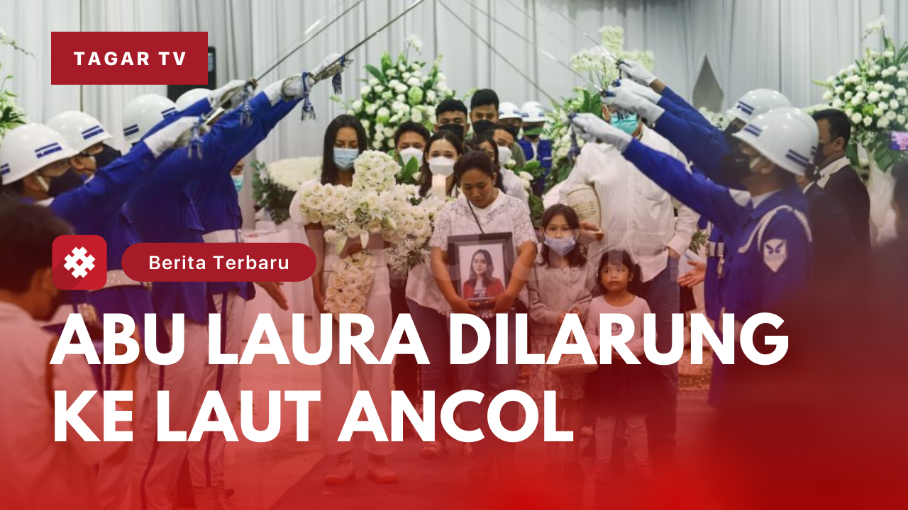 Video: Usai Dikremasi, Abu Laura Anna Dilarung ke Laut Ancol | Tagar