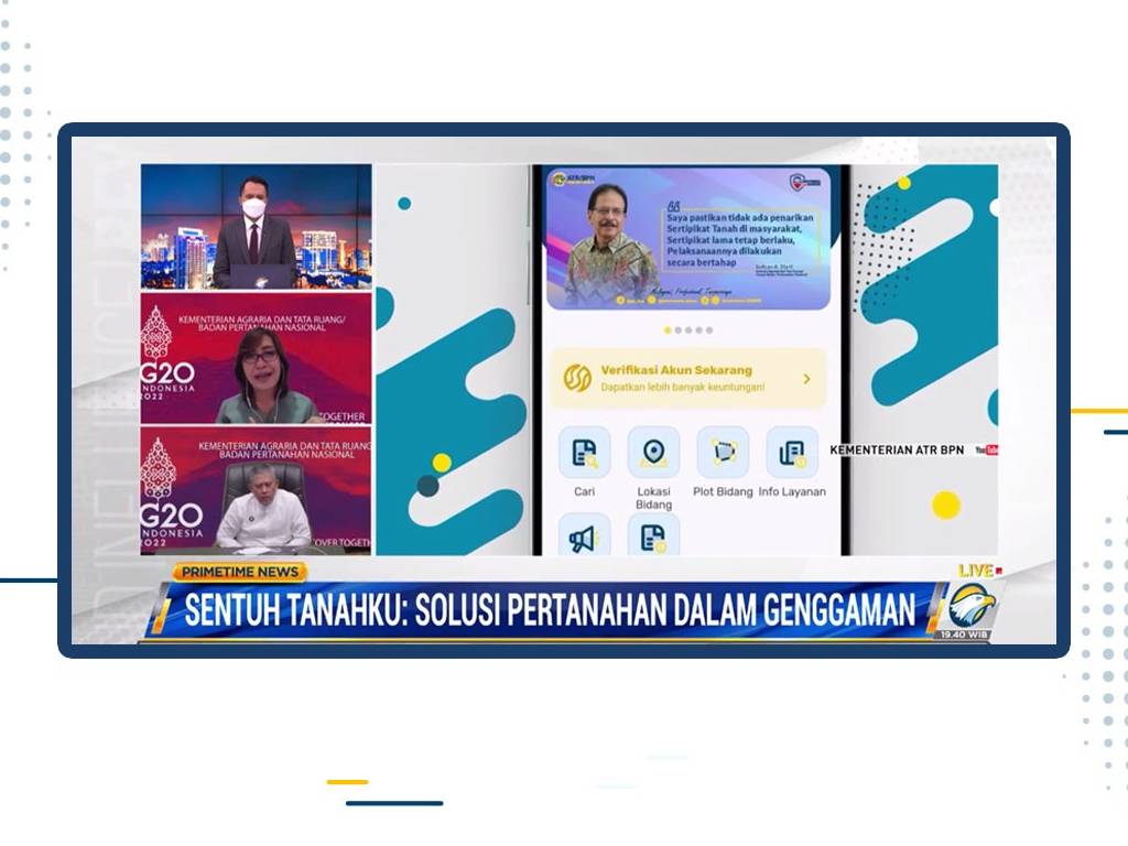 Melalui Aplikasi Sentuh Tanahku Layanan Pertanahan Semakin Dekat ke ...