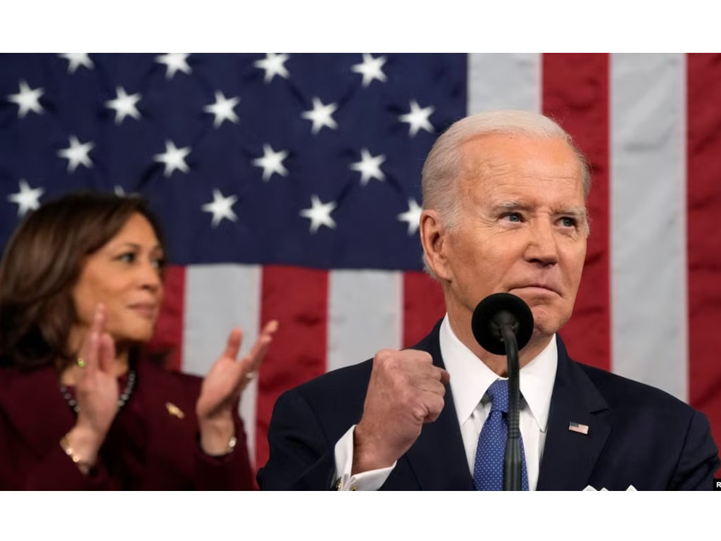 Presiden Biden Menyasar Isu Ekonomi dalam Pidato Kenegaraan Keduanya ... Presiden Biden Menyasar Isu Ekonomi dalam Pidato Kenegaraan Keduanya ...