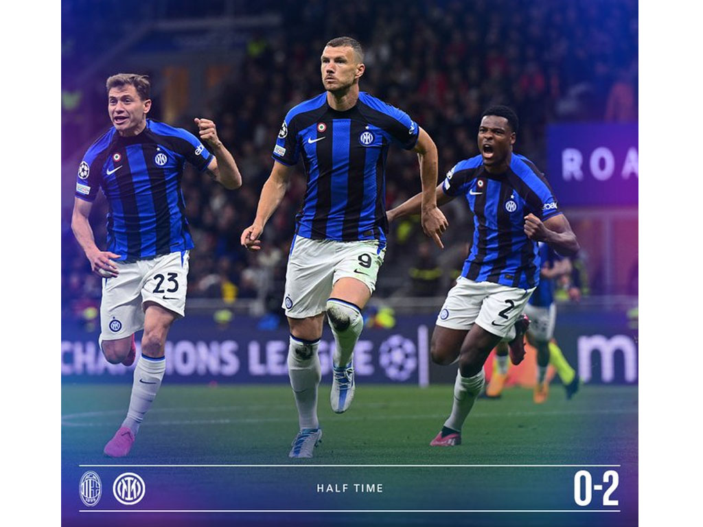 Ac Milan Tumbang Dikandang Ditekuk Inter Milan Leg 1 Semifinal Liga