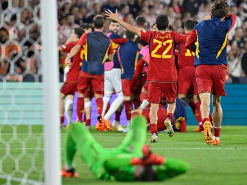 Spanyol Juara Liga UEFA 2023 Tundukkan Kroasia Lewat Adu Penalti | Tagar Spanyol Juara Liga UEFA 2023 Tundukkan Kroasia Lewat Adu Penalti | Tagar