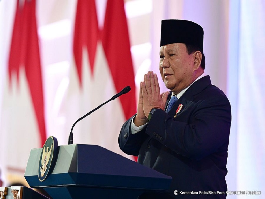 Presiden Prabowo Luncurkan Logo HUT Ke-80 RI di Istana Negara | Tagar